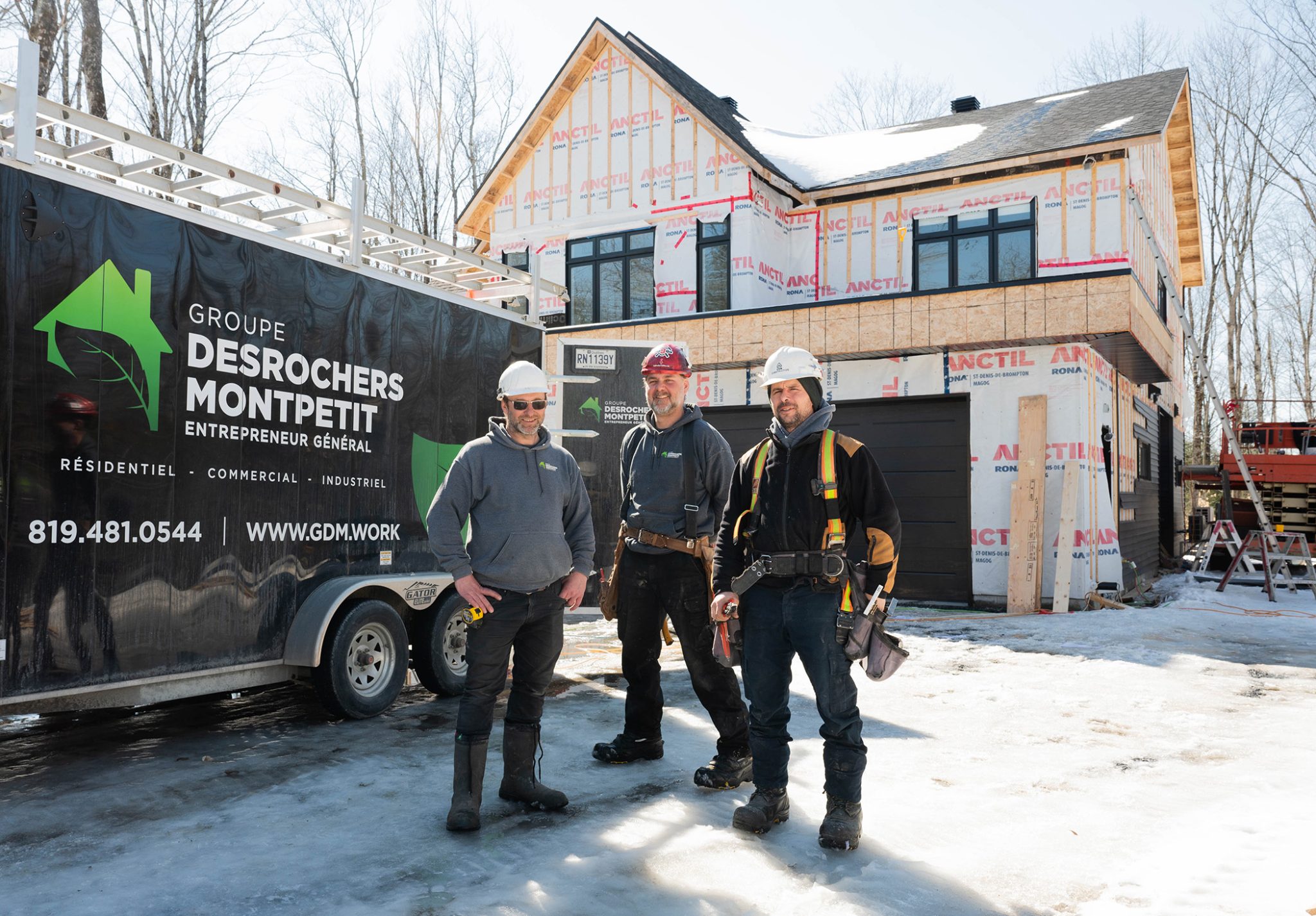 Construction et rénovation en Estrie, Entrepreneur général - Toiture